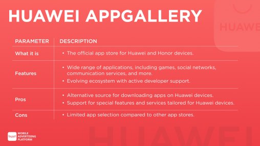 Comparing top app stores: Huawei AppGallery, App Store, and Google Play ...